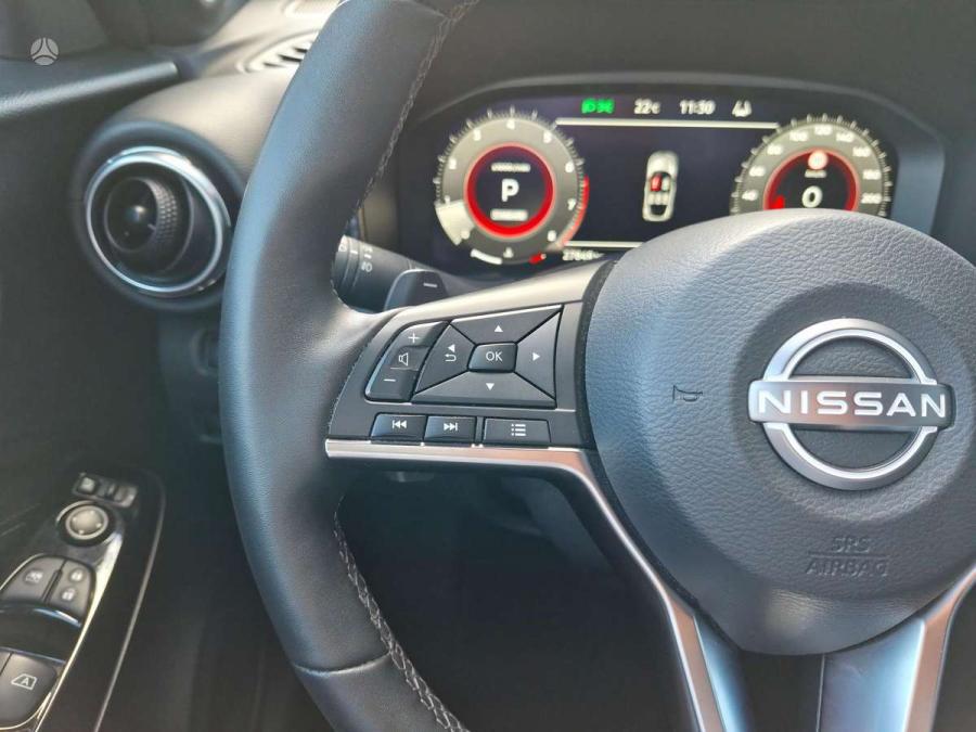Red Nissan Juke 2025 in Vilnius, with an engine capacity of 1.00 L and mileage of 28 thousand km for 22500 €, photo 20 on AUTOMOTO.COM.LV