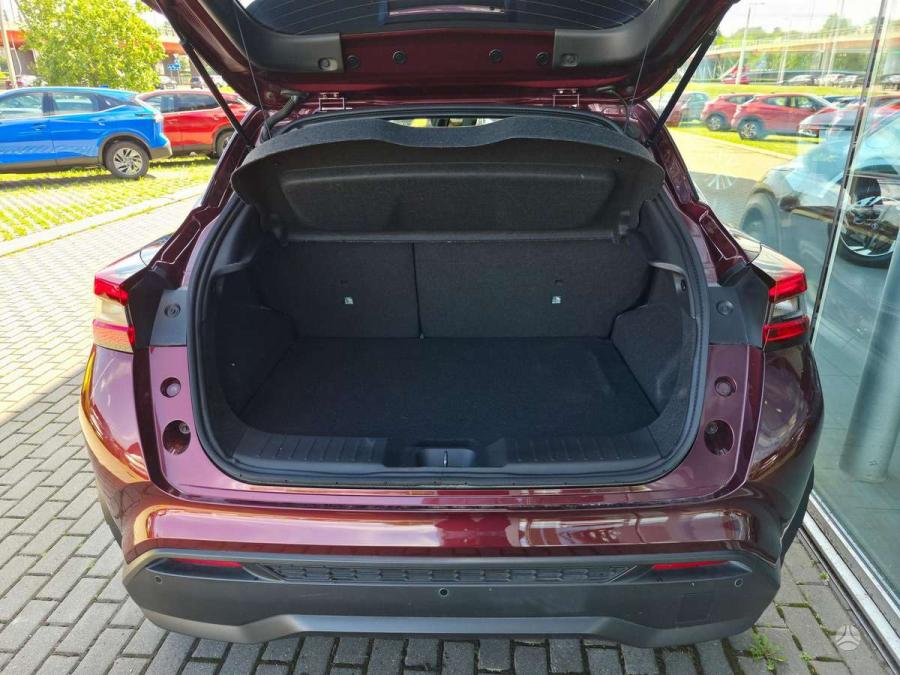 Red Nissan Juke 2025 in Vilnius, with an engine capacity of 1.00 L and mileage of 28 thousand km for 22500 €, photo 28 on AUTOMOTO.COM.LV