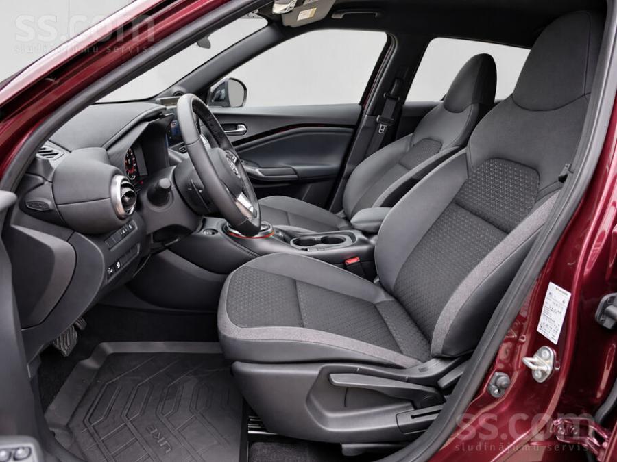 Sarkans Nissan Juke 2025 Rīga, ar dzinēja tilpumu 1.00 L un nobraukumu 30 tūkst. km par 21900 €, foto 9 vietnē AUTOMOTO.COM.LV