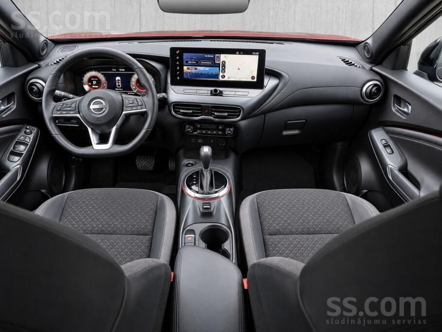 Sarkans Nissan Juke 2025 Rīga, ar dzinēja tilpumu 1.00 L un nobraukumu 30 tūkst. km par 21900 €, foto 13 vietnē AUTOMOTO.COM.LV