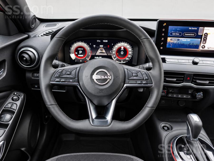 Sarkans Nissan Juke 2025 Rīga, ar dzinēja tilpumu 1.00 L un nobraukumu 30 tūkst. km par 21900 €, foto 14 vietnē AUTOMOTO.COM.LV