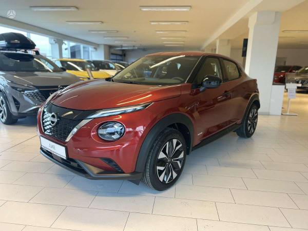 Sarkans Nissan Juke 2026 Šauļi, ar dzinēja tilpumu 1.60 L un nobraukumu 11 tūkst. km par 23890 €, foto 1 vietnē AUTOMOTO.COM.LV