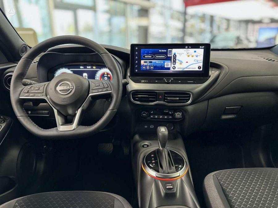 Red Nissan Juke 2026 in Klaipeda, with an engine capacity of 1.00 L and mileage of 5 thousand km for 24190 €, photo 5 on AUTOMOTO.COM.LV