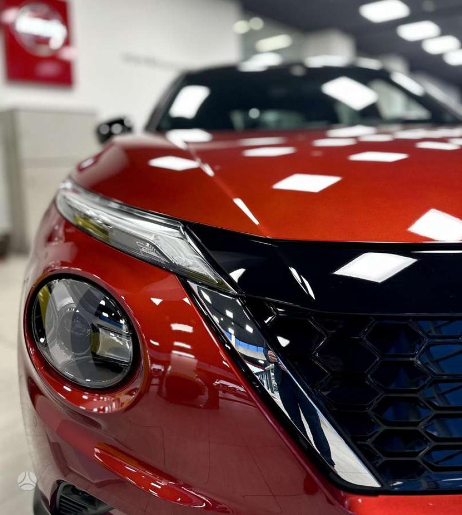 Red Nissan Juke 2026 in Klaipeda, with an engine capacity of 1.00 L and mileage of 5 thousand km for 24190 €, photo 8 on AUTOMOTO.COM.LV