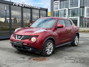 Sarkans Nissan Juke 2011 Tallina, ar dzinēja tilpumu 1.60 L un nobraukumu 182 tūkst. km par 4490 €, foto  vietnē AUTOMOTO.COM.LV
