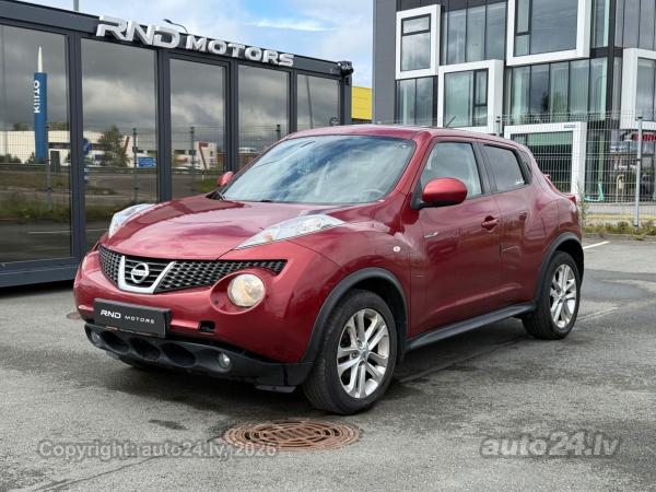 Sarkans Nissan Juke 2011 Tallina, ar dzinēja tilpumu 1.60 L un nobraukumu 182 tūkst. km par 4490 €, foto 1 vietnē AUTOMOTO.COM.LV
