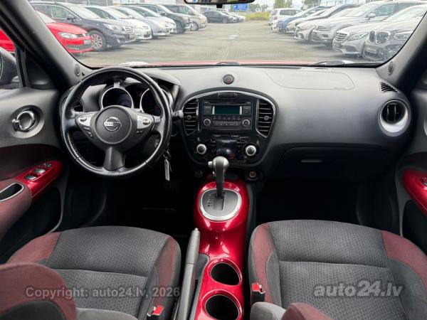 Sarkans Nissan Juke 2011 Tallina, ar dzinēja tilpumu 1.60 L un nobraukumu 182 tūkst. km par 4490 €, foto 7 vietnē AUTOMOTO.COM.LV