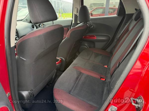 Sarkans Nissan Juke 2011 Tallina, ar dzinēja tilpumu 1.60 L un nobraukumu 182 tūkst. km par 4490 €, foto 10 vietnē AUTOMOTO.COM.LV