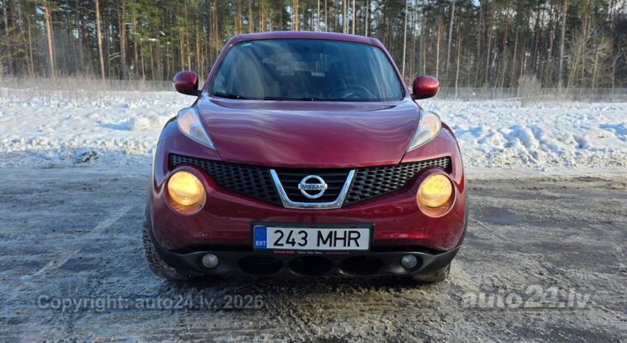 Sarkans Nissan Juke 2012 Tallina, ar dzinēja tilpumu 1.60 L un nobraukumu 126 tūkst. km par 6200 €, foto 3 vietnē AUTOMOTO.COM.LV