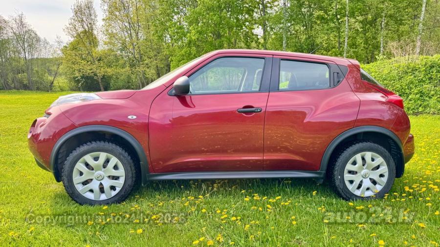 Sarkans Nissan Juke 2012 Tartu, ar dzinēja tilpumu 1.60 L un nobraukumu 88 tūkst. km par 5000 €, foto 1 vietnē AUTOMOTO.COM.LV