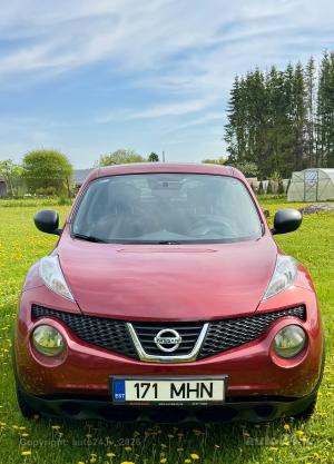 Sarkans Nissan Juke 2012 Tartu, ar dzinēja tilpumu 1.60 L un nobraukumu 88 tūkst. km par 5000 €, foto 3 vietnē AUTOMOTO.COM.LV
