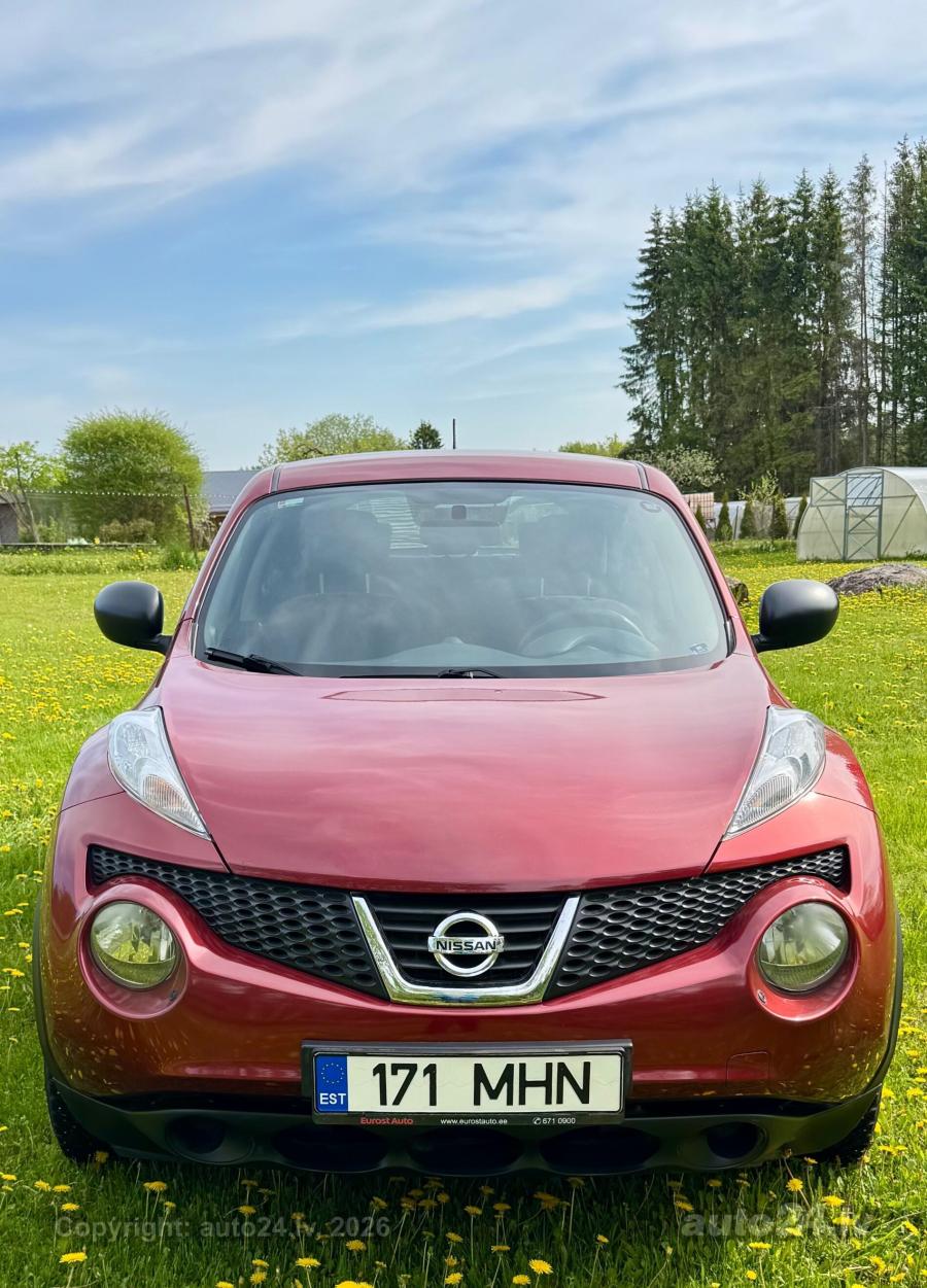 Sarkans Nissan Juke 2012 Tartu, ar dzinēja tilpumu 1.60 L un nobraukumu 88 tūkst. km par 5000 €, foto 3 vietnē AUTOMOTO.COM.LV