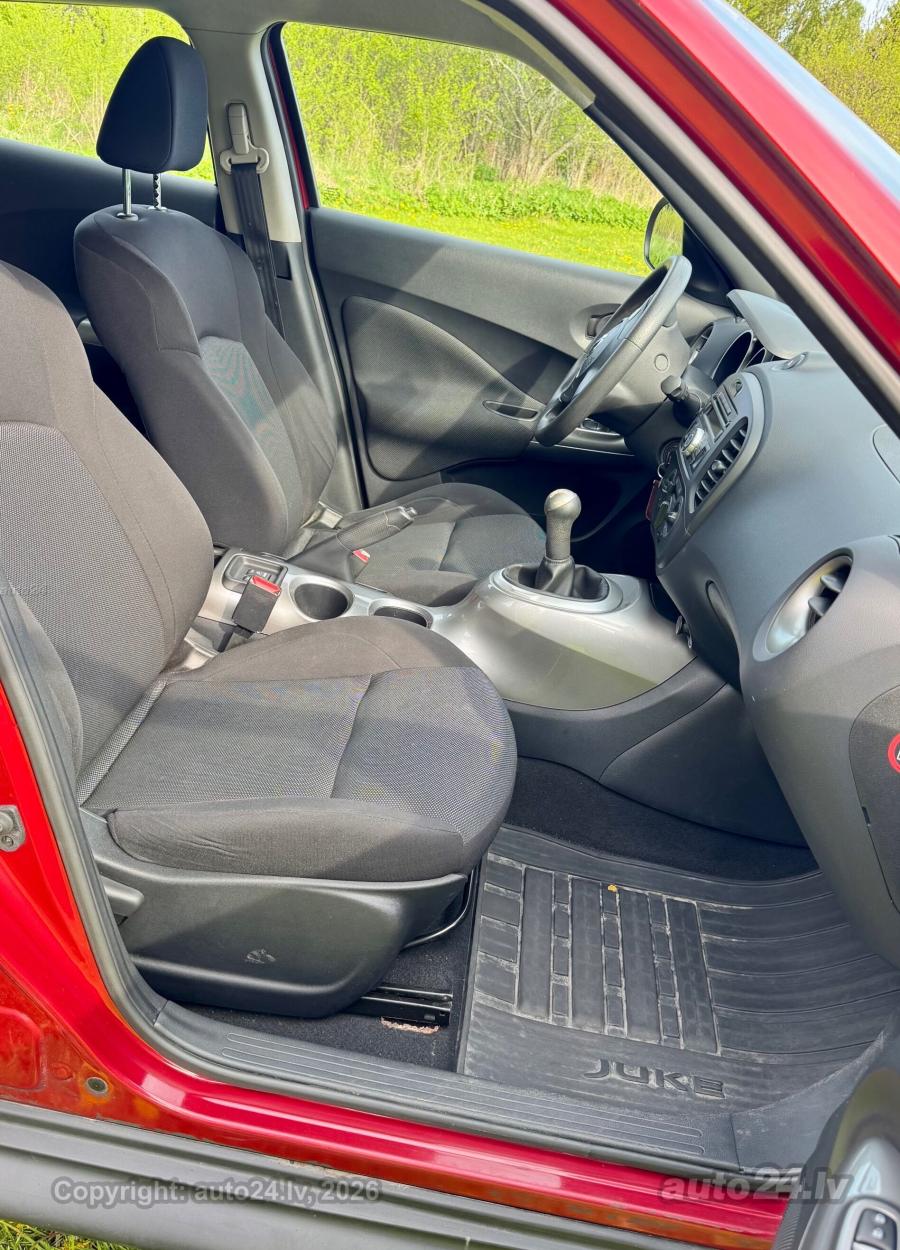 Sarkans Nissan Juke 2012 Tartu, ar dzinēja tilpumu 1.60 L un nobraukumu 88 tūkst. km par 5000 €, foto 10 vietnē AUTOMOTO.COM.LV