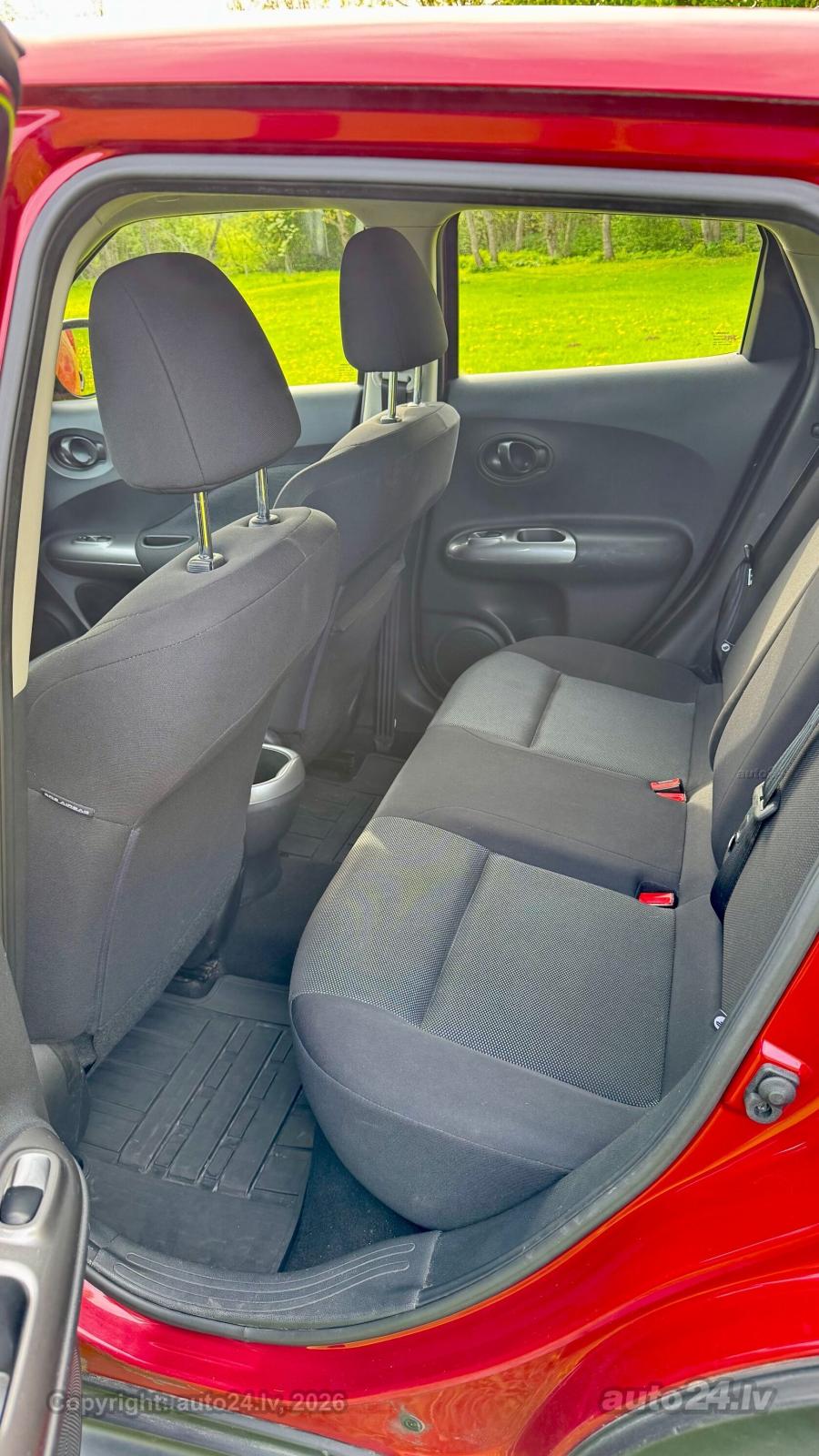 Sarkans Nissan Juke 2012 Tartu, ar dzinēja tilpumu 1.60 L un nobraukumu 88 tūkst. km par 5000 €, foto 12 vietnē AUTOMOTO.COM.LV