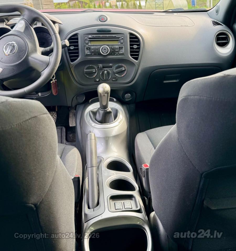 Sarkans Nissan Juke 2012 Tartu, ar dzinēja tilpumu 1.60 L un nobraukumu 88 tūkst. km par 5000 €, foto 15 vietnē AUTOMOTO.COM.LV