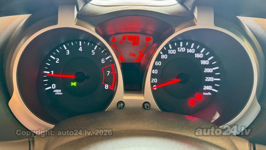 Sarkans Nissan Juke 2012 Tartu, ar dzinēja tilpumu 1.60 L un nobraukumu 88 tūkst. km par 5000 €, foto 18 vietnē AUTOMOTO.COM.LV