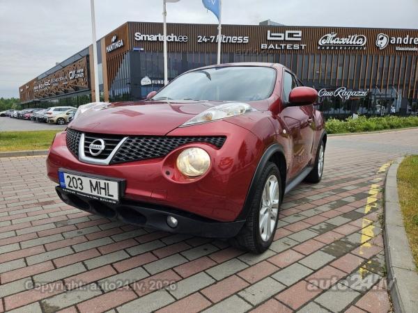 Red Nissan Juke 2012 in Tallinn, with an engine capacity of 1.60 L and mileage of 171 thousand km for 4600 €, photo 2 on AUTOMOTO.COM.LV