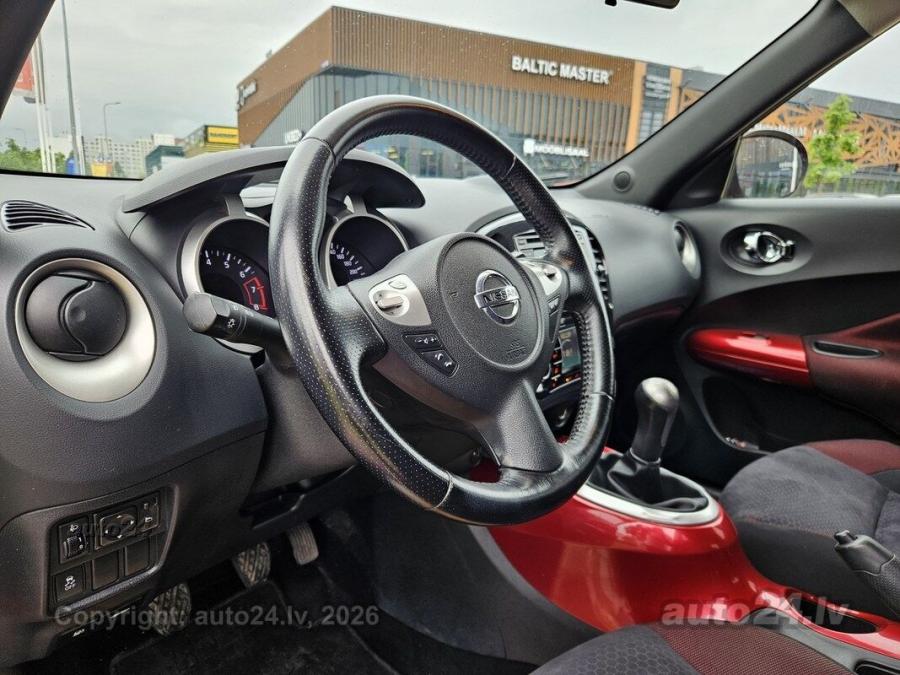 Sarkans Nissan Juke 2012 Tallina, ar dzinēja tilpumu 1.60 L un nobraukumu 171 tūkst. km par 4600 €, foto 8 vietnē AUTOMOTO.COM.LV