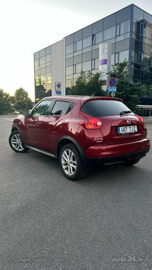 Sarkans Nissan Juke 2012 Tallina, ar dzinēja tilpumu 1.60 L un nobraukumu 0 tūkst. km par 5200 €, foto 3 vietnē AUTOMOTO.COM.LV