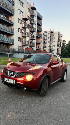 Sarkans Nissan Juke 2012 Tallina, ar dzinēja tilpumu 1.60 L un nobraukumu 0 tūkst. km par 5200 €, foto 7 vietnē AUTOMOTO.COM.LV