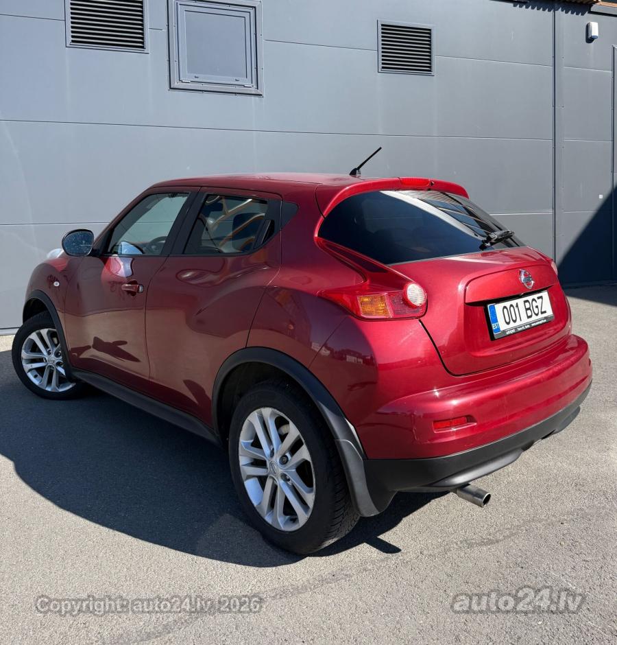 Sarkans Nissan Juke 2012 Tallina, ar dzinēja tilpumu 1.60 L un nobraukumu 176 tūkst. km par 5500 €, foto 6 vietnē AUTOMOTO.COM.LV
