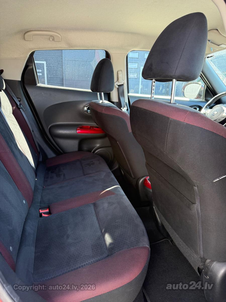 Sarkans Nissan Juke 2012 Tallina, ar dzinēja tilpumu 1.60 L un nobraukumu 176 tūkst. km par 5500 €, foto 14 vietnē AUTOMOTO.COM.LV