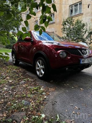 Sarkans Nissan Juke 2012 Rīga, ar dzinēja tilpumu 1.60 L un nobraukumu 143 tūkst. km par 4500 €, foto 4 vietnē AUTOMOTO.COM.LV