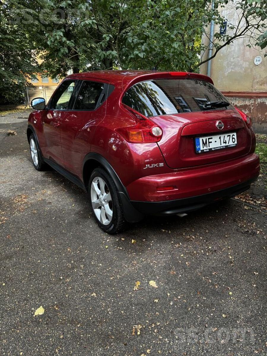 Sarkans Nissan Juke 2012 Rīga, ar dzinēja tilpumu 1.60 L un nobraukumu 143 tūkst. km par 4500 €, foto 7 vietnē AUTOMOTO.COM.LV