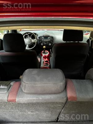 Sarkans Nissan Juke 2012 Rīga, ar dzinēja tilpumu 1.60 L un nobraukumu 143 tūkst. km par 4500 €, foto 10 vietnē AUTOMOTO.COM.LV