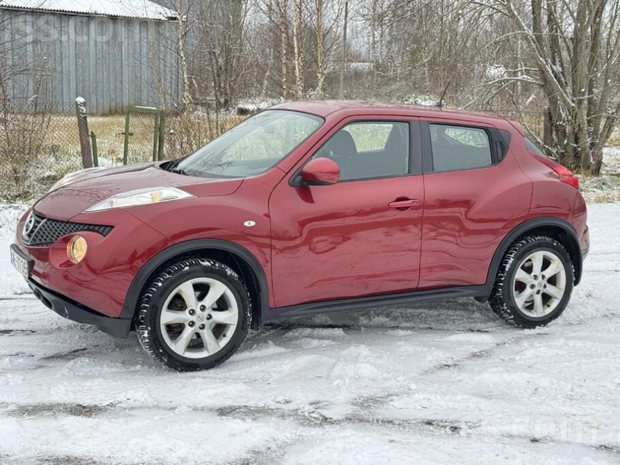 Sarkans Nissan Juke 2013 Ogre, ar dzinēja tilpumu 1.60 L un nobraukumu 184 tūkst. km par 5750 €, foto 2 vietnē AUTOMOTO.COM.LV