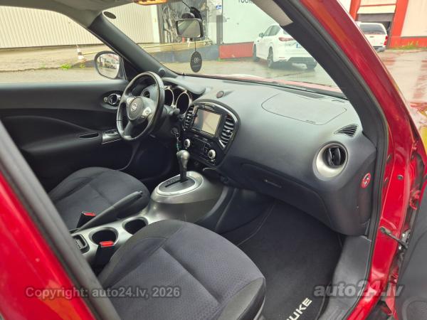 Red Nissan Juke 2013 in Tallinn, with an engine capacity of 1.60 L and mileage of 104 thousand km for 5999 €, photo 7 on AUTOMOTO.COM.LV
