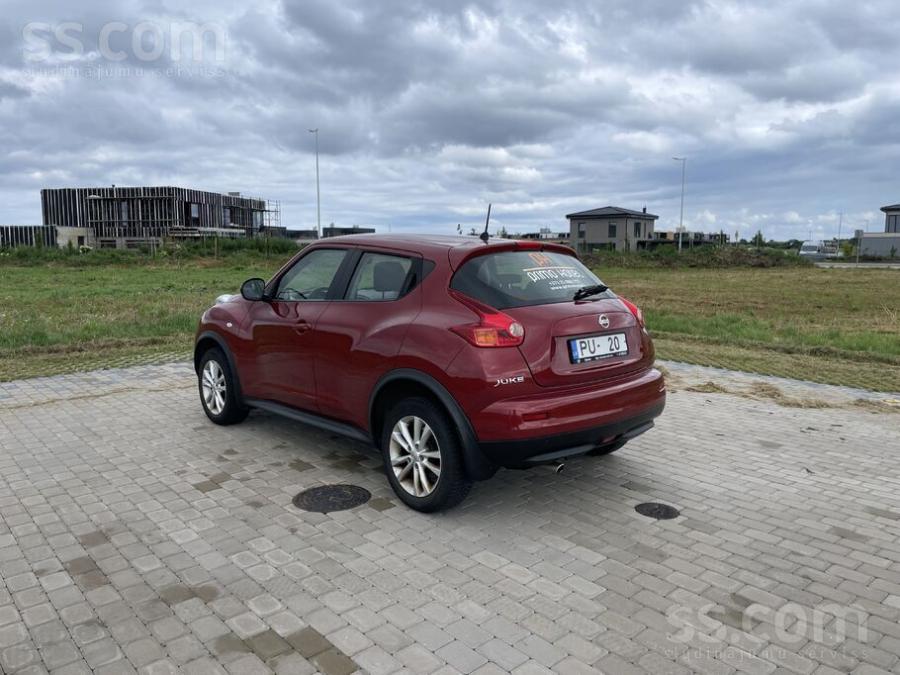 Sarkans Nissan Juke 2013 Rīga, ar dzinēja tilpumu 1.60 L un nobraukumu 177 tūkst. km par 6000 €, foto 7 vietnē AUTOMOTO.COM.LV