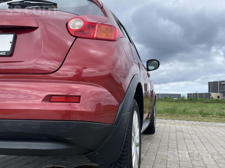 Sarkans Nissan Juke 2013 Rīga, ar dzinēja tilpumu 1.60 L un nobraukumu 177 tūkst. km par 6000 €, foto 17 vietnē AUTOMOTO.COM.LV
