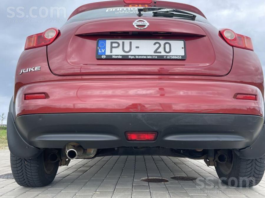 Sarkans Nissan Juke 2013 Rīga, ar dzinēja tilpumu 1.60 L un nobraukumu 177 tūkst. km par 6000 €, foto 18 vietnē AUTOMOTO.COM.LV