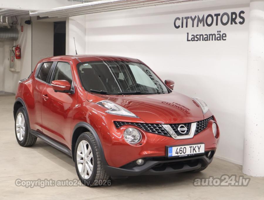 Sarkans Nissan Juke 2014 Tallina, ar dzinēja tilpumu 1.60 L un nobraukumu 110 tūkst. km par 7900 €, foto 5 vietnē AUTOMOTO.COM.LV