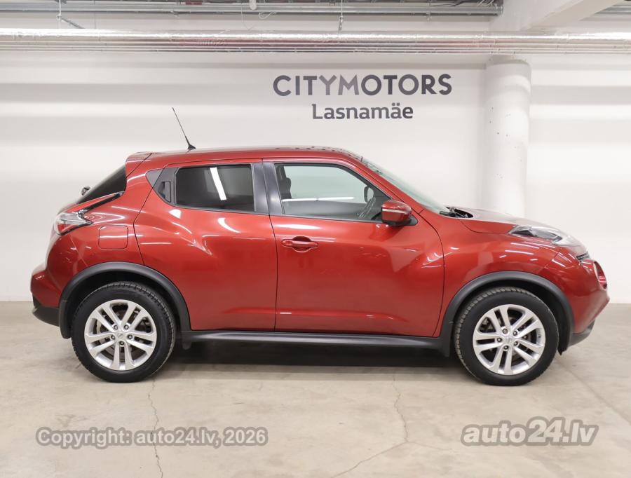 Sarkans Nissan Juke 2014 Tallina, ar dzinēja tilpumu 1.60 L un nobraukumu 110 tūkst. km par 7900 €, foto 6 vietnē AUTOMOTO.COM.LV