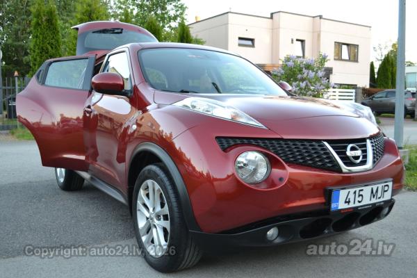 Red Nissan Juke 2014 in Tallinn, with an engine capacity of 1.60 L and mileage of 47 thousand km for 7890 €, photo 1 on AUTOMOTO.COM.LV