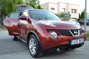 Sarkans Nissan Juke 2014 Tallina, ar dzinēja tilpumu 1.60 L un nobraukumu 47 tūkst. km par 7890 €, foto  vietnē AUTOMOTO.COM.LV