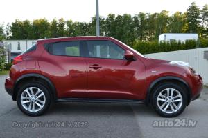 Sarkans Nissan Juke 2014 Tallina, ar dzinēja tilpumu 1.60 L un nobraukumu 47 tūkst. km par 7890 €, foto 4 vietnē AUTOMOTO.COM.LV