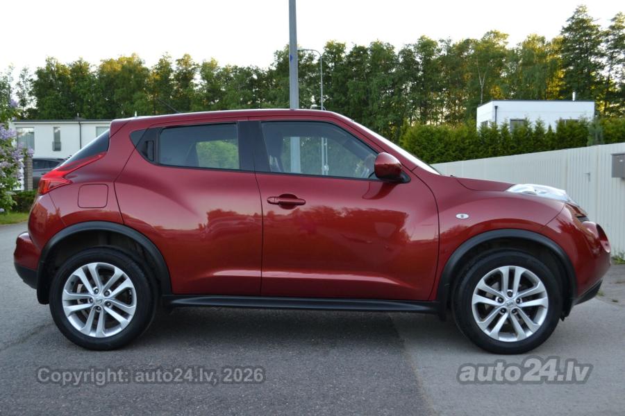 Sarkans Nissan Juke 2014 Tallina, ar dzinēja tilpumu 1.60 L un nobraukumu 47 tūkst. km par 7890 €, foto 4 vietnē AUTOMOTO.COM.LV