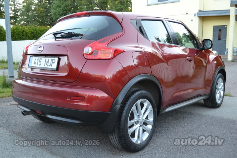 Sarkans Nissan Juke 2014 Tallina, ar dzinēja tilpumu 1.60 L un nobraukumu 47 tūkst. km par 7890 €, foto 5 vietnē AUTOMOTO.COM.LV