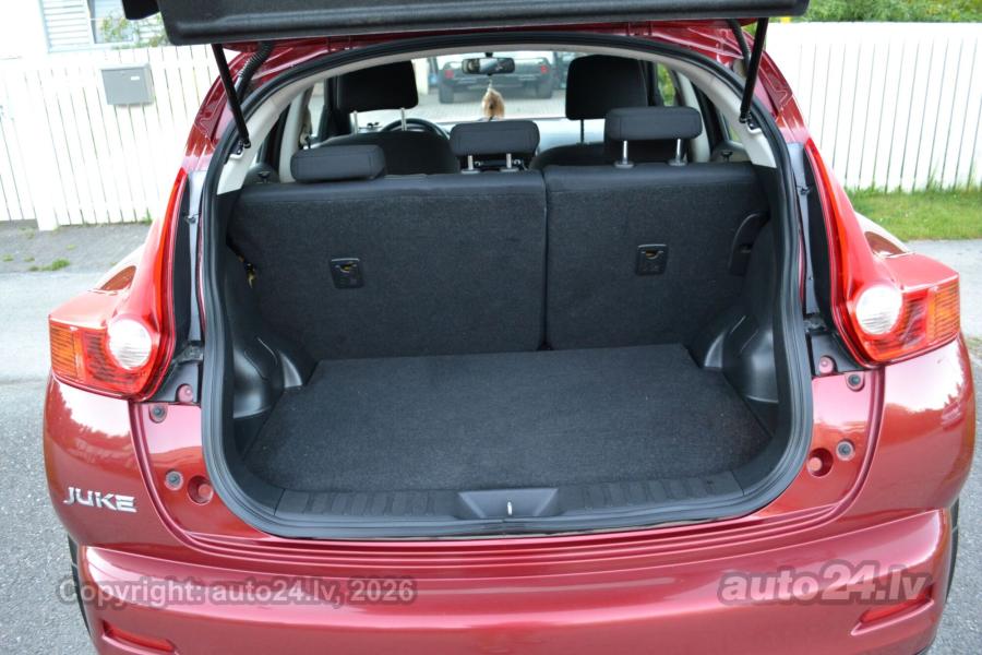 Sarkans Nissan Juke 2014 Tallina, ar dzinēja tilpumu 1.60 L un nobraukumu 47 tūkst. km par 7890 €, foto 6 vietnē AUTOMOTO.COM.LV