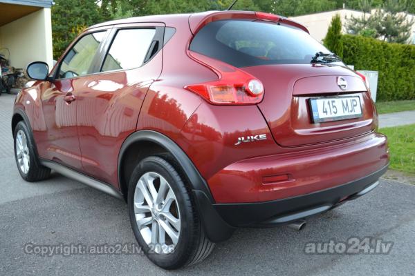 Red Nissan Juke 2014 in Tallinn, with an engine capacity of 1.60 L and mileage of 47 thousand km for 7890 €, photo 6 on AUTOMOTO.COM.LV