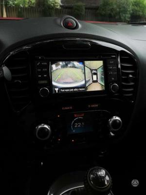 Red Nissan Juke 2014 in Siauliai, with an engine capacity of 1.50 L and mileage of 165 thousand km for 5499 €, photo 7 on AUTOMOTO.COM.LV