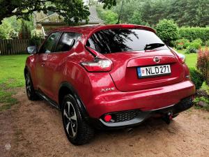Red Nissan Juke 2014 in Siauliai, with an engine capacity of 1.50 L and mileage of 165 thousand km for 5499 €, photo 29 on AUTOMOTO.COM.LV
