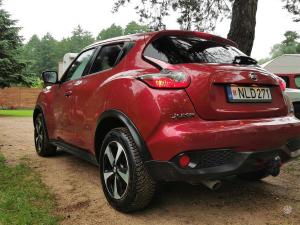 Red Nissan Juke 2014 in Siauliai, with an engine capacity of 1.50 L and mileage of 165 thousand km for 5499 €, photo 35 on AUTOMOTO.COM.LV