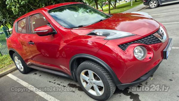 Red Nissan Juke 2014 in Tallinn, with an engine capacity of 1.60 L and mileage of 138 thousand km for 7790 €, photo 2 on AUTOMOTO.COM.LV