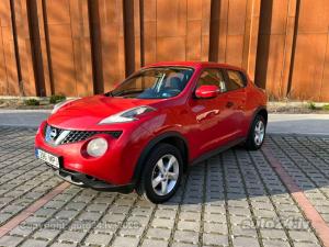 Sarkans Nissan Juke 2015 Tallina, ar dzinēja tilpumu 1.60 L un nobraukumu 170 tūkst. km par 7499 €, foto  vietnē AUTOMOTO.COM.LV