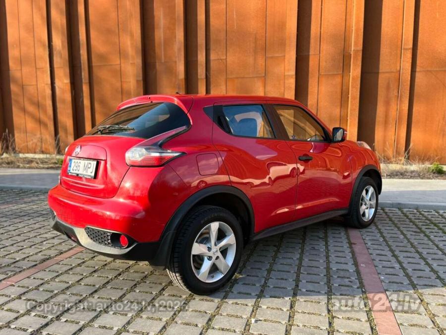 Sarkans Nissan Juke 2015 Tallina, ar dzinēja tilpumu 1.60 L un nobraukumu 170 tūkst. km par 7499 €, foto 3 vietnē AUTOMOTO.COM.LV