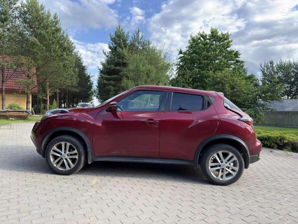 Sarkans Nissan Juke 2016 Alīta, ar dzinēja tilpumu 1.60 L un nobraukumu 133 tūkst. km par 6500 €, foto 4 vietnē AUTOMOTO.COM.LV